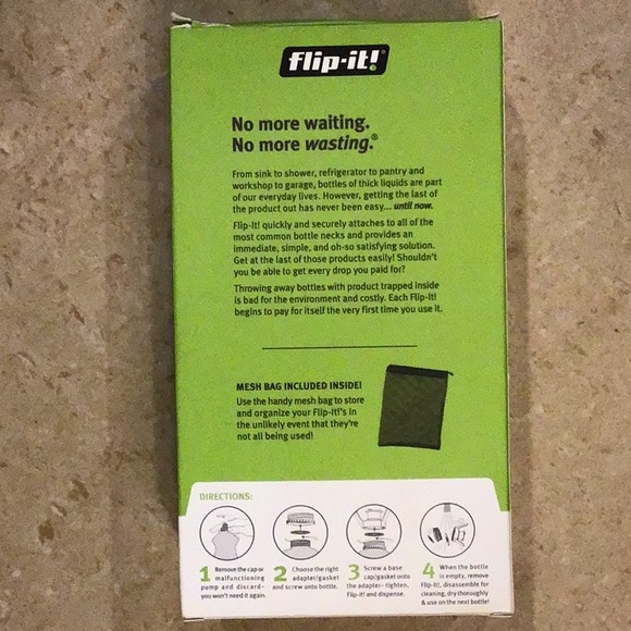 Flip-it | Kitchen | Flipit Cap No More Waste Cap System Cap Bundle As ...